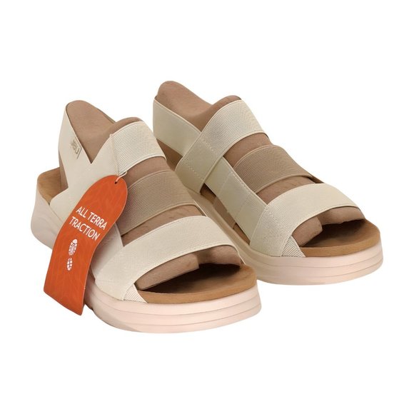 AVA | Shoes | Jbu By Jambu Cream Ava Strappy Sandal Womens Shoes Cream ...